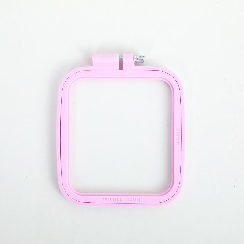 Plastic Retro Color Square Frame Embroidery Hoop R... – Vicedeal
