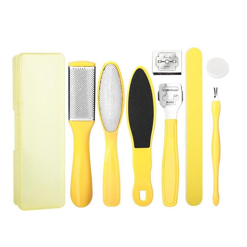 8Pcs/Set Pedicure Rasp Tools Manicure Foot Care Pe... – Grandado