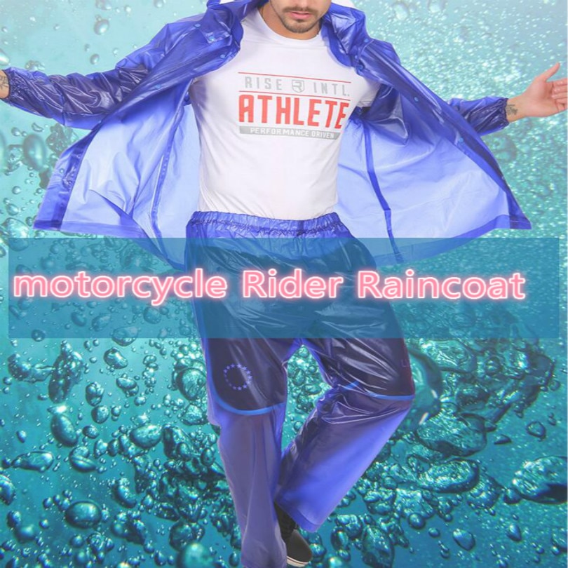 Gemiddelde size PVC regen pak motorrijder Regenjas... – Vicedeal
