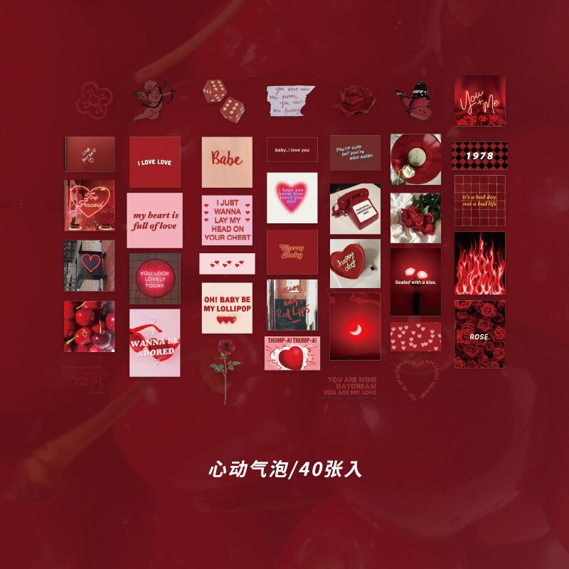 30 pcs/lot INS photo sky Flowers stickers DIY diar... – Grandado