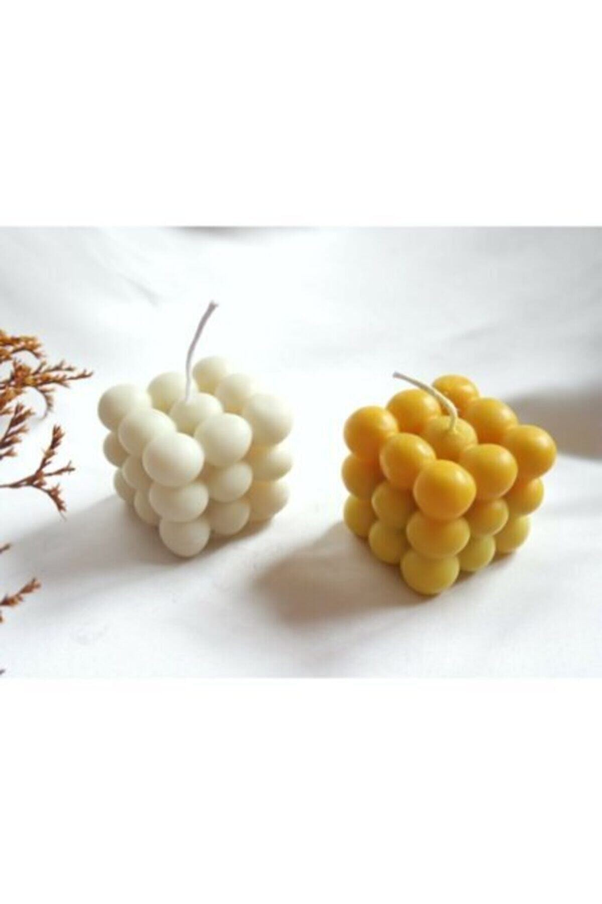 Powder Scented Double Natural Candle 6cm 2 Pcs Pro... – Vicedeal