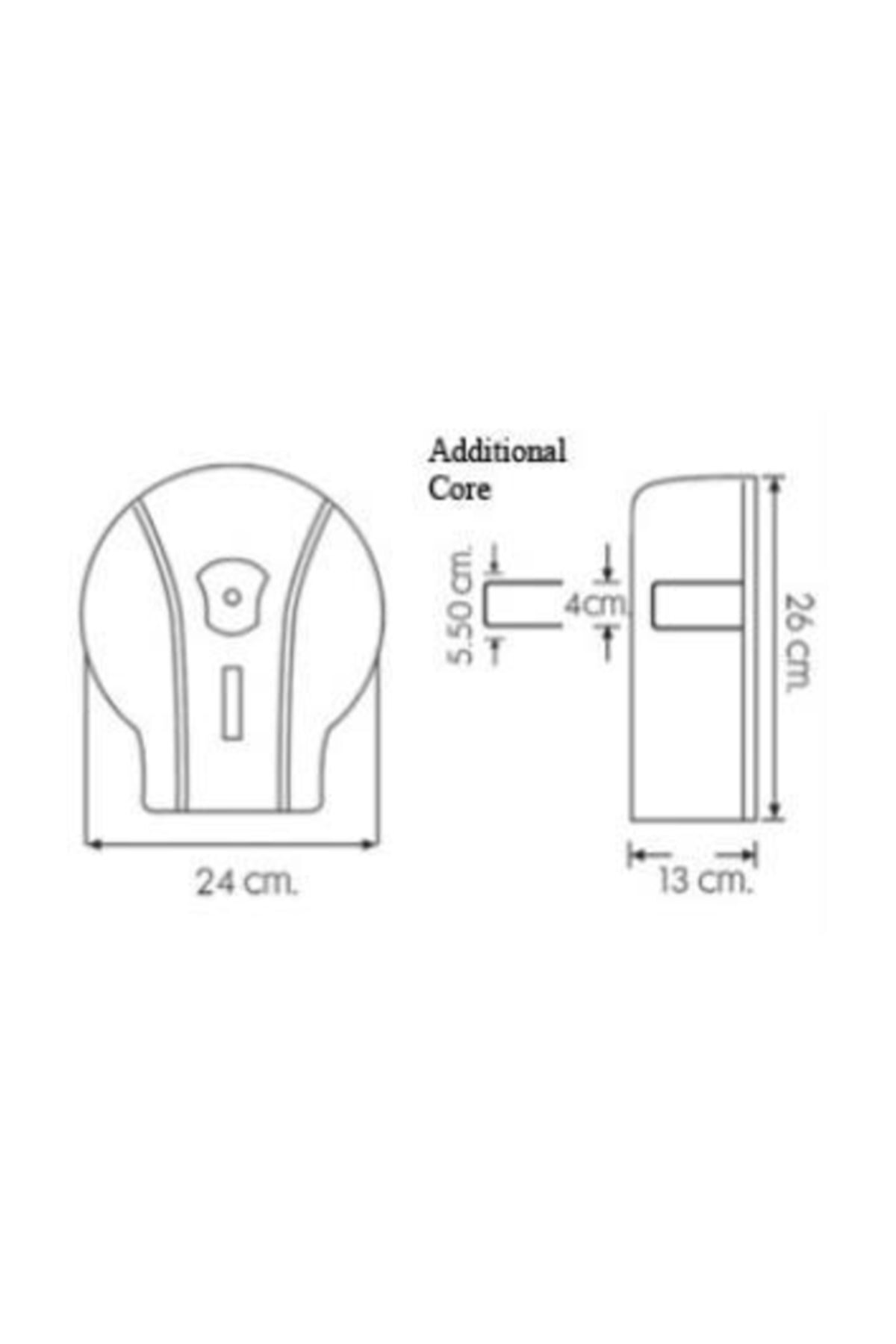 Mini Jumbo Wc Wc Papier Spender Halterung Schwarz ... – Grandado