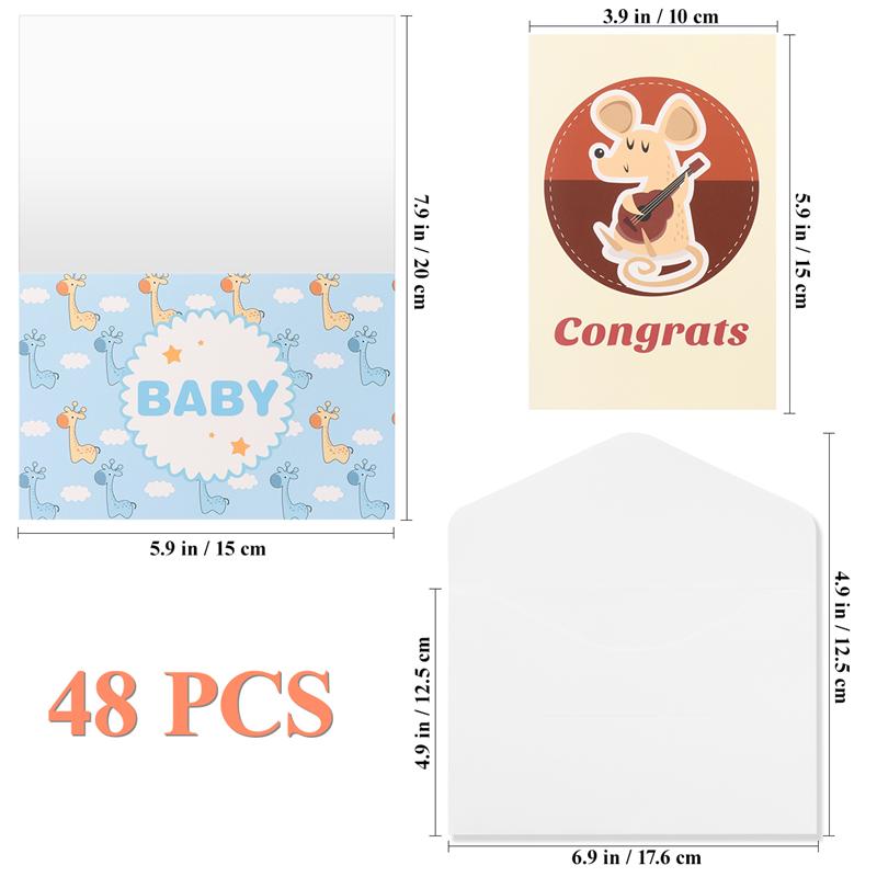 48PCS All Occasion Greeting Cards with 48PCS Envel... – Grandado