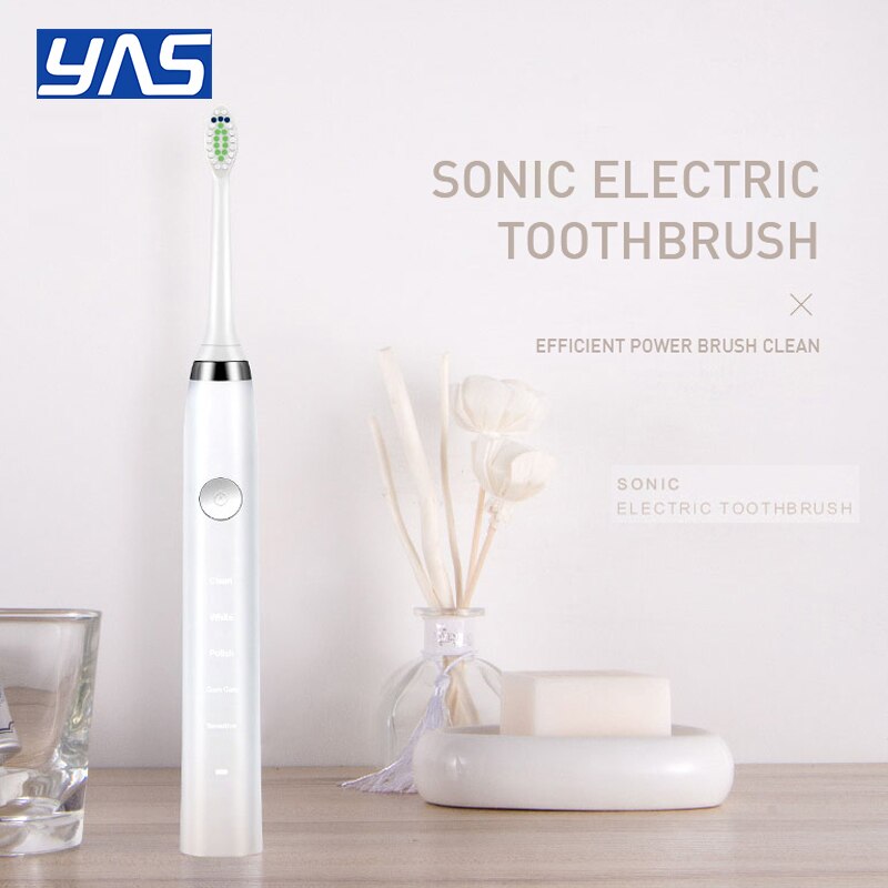 Ultrasonic Sonic Electric Toothbrush 5 Modes Recha... – Vicedeal