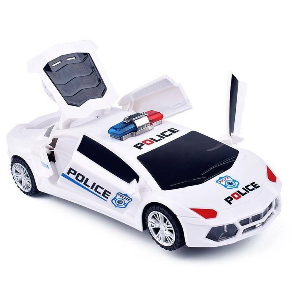 Toys Car for Boys Kids Electric Police Car Music L... – Grandado