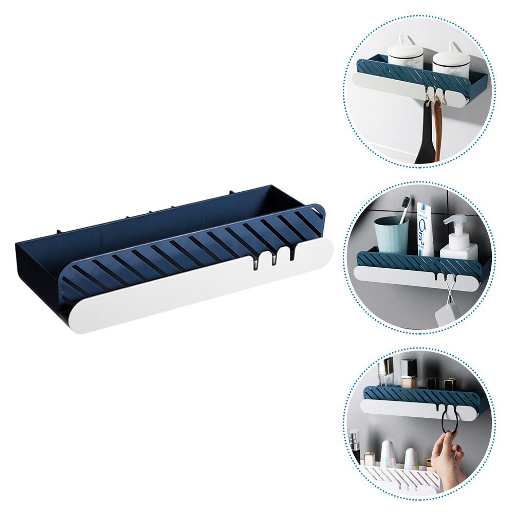 1Pc Badkamer Opbergrek Muur Gemonteerde Plank Toil... – Grandado