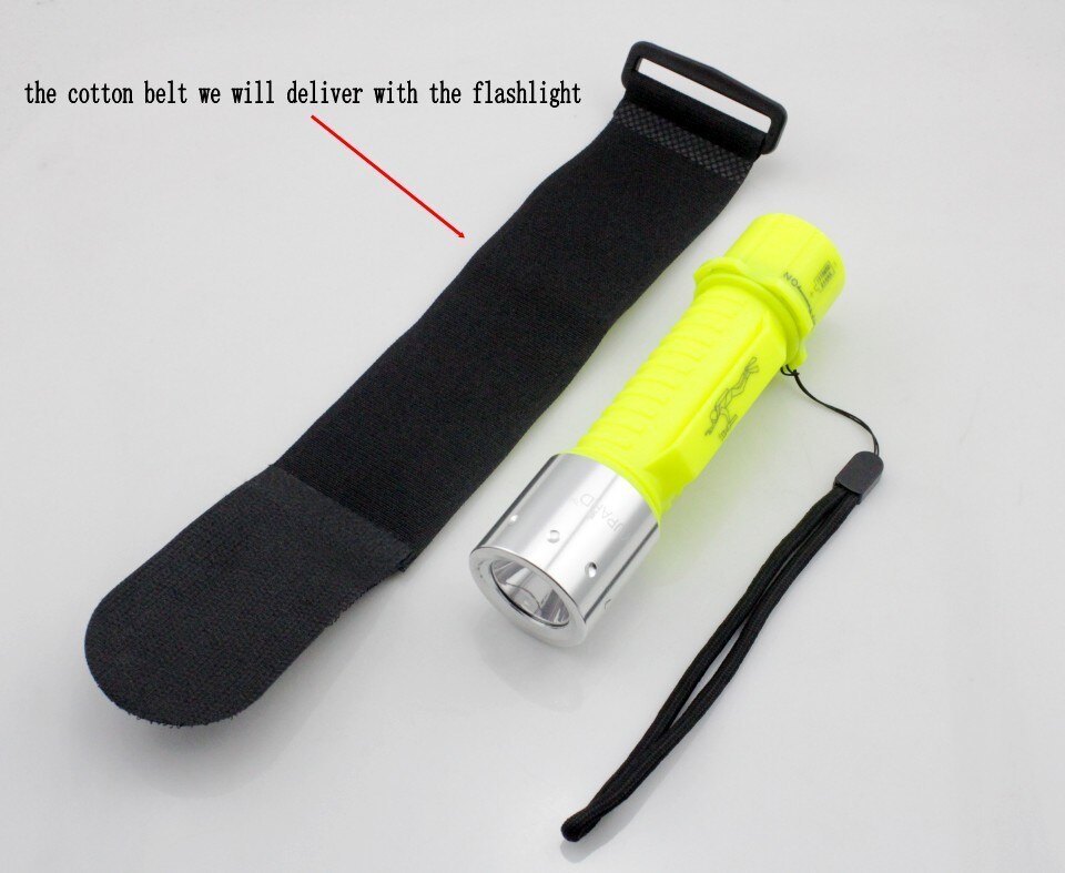 Glare Diving Flashlight Underwater Long-range Wate... – Grandado