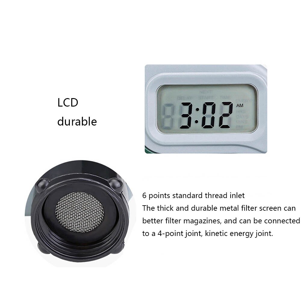 Digital Programmable Water Timer Weatherproof Gard Grandado