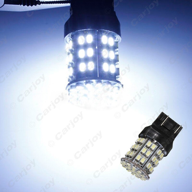 Car T20 Tail Light W21W 7443 1206 64SMD LED White ... – Grandado