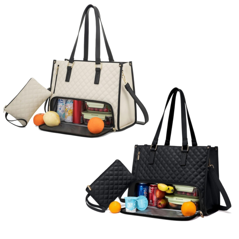 Laptop Draagtas Lunchtas Voor Vrouwen 15,6 inch PU... – Grandado