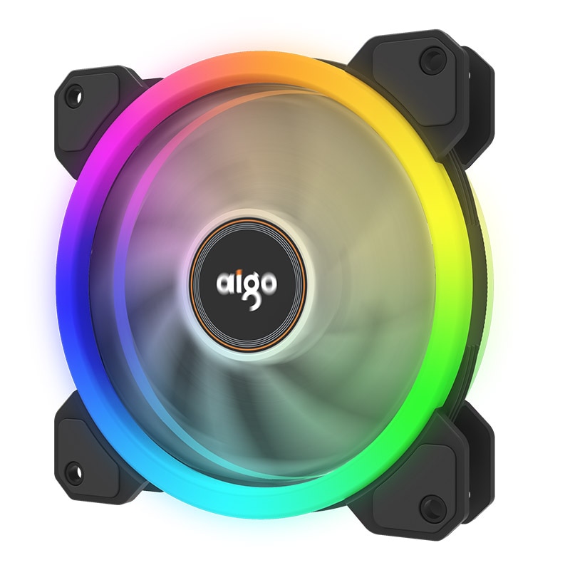 Aigo DR12 Computer Case PC Koelventilator RGB Pass... – Vicedeal