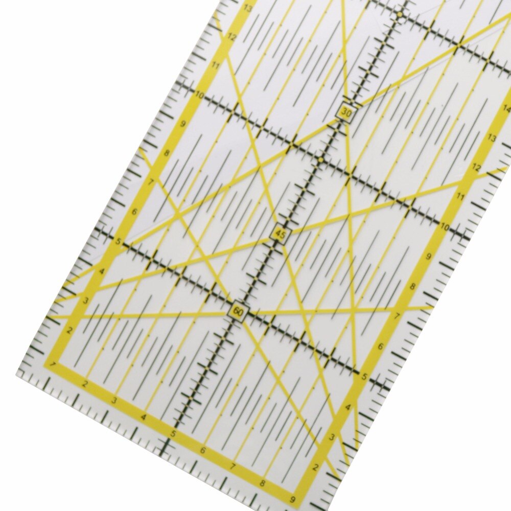1 Pc Acrylic Rectangular Straight Drawing Ruler Sc... – Grandado