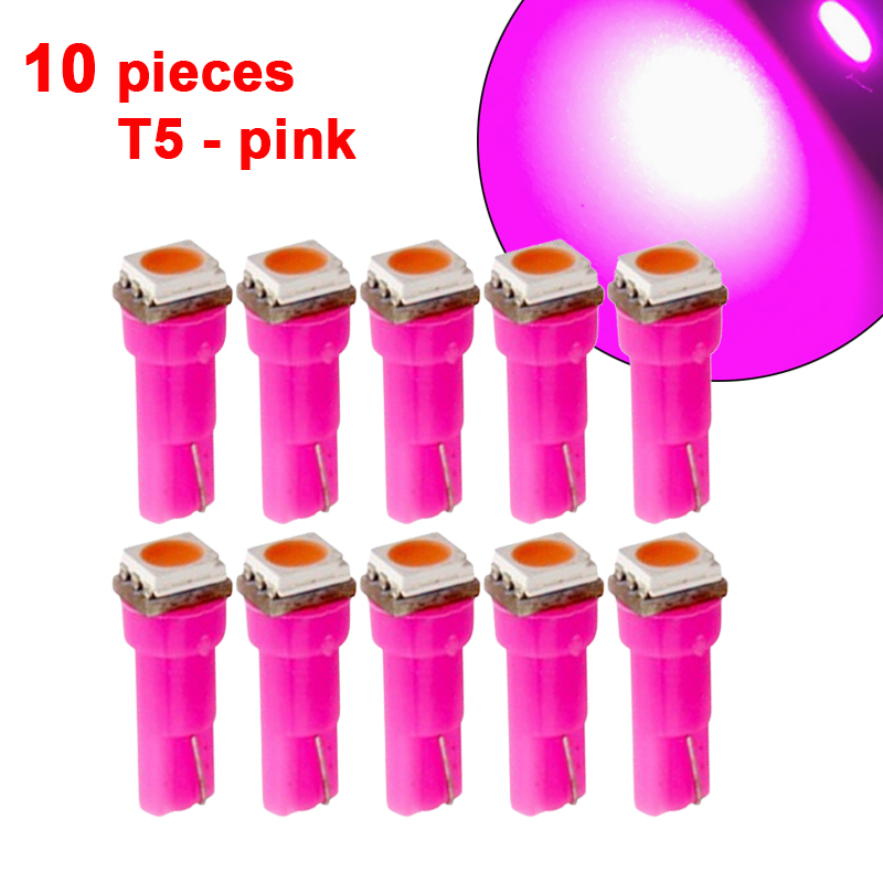 10 pieces Car Instrument Lights T5 LED Bulb 5050 S... – Grandado