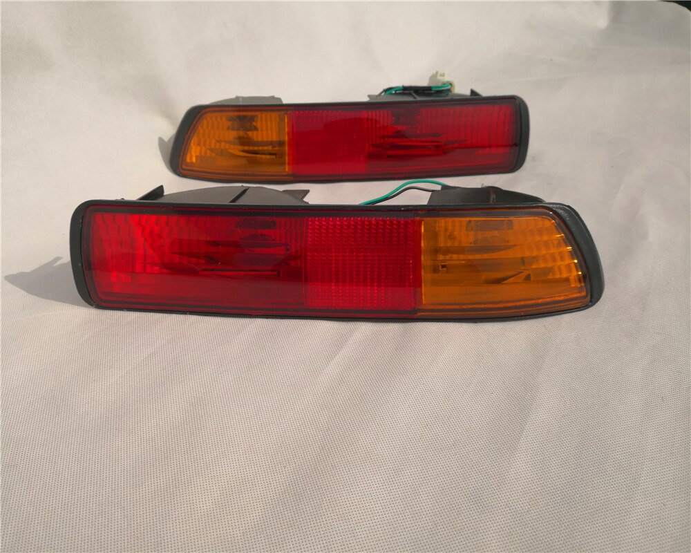 2Pcs Reb Staart Bumper Lamp Achterlicht Voor Mitsu... – Grandado