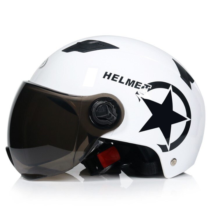 Moto Cross Casco De Seguridad Motor Fiets Half Hel... – Grandado