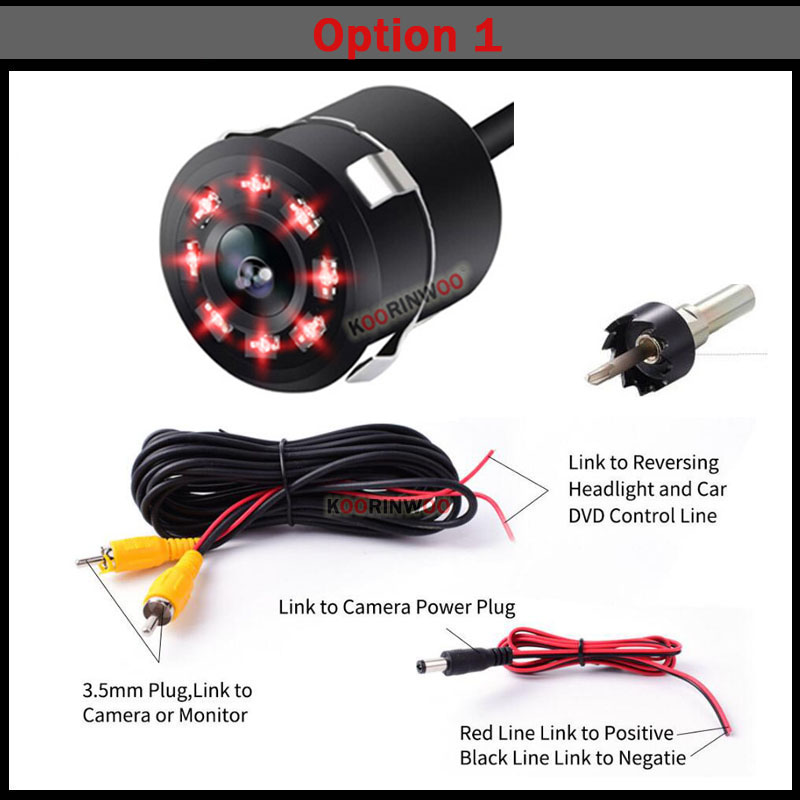 Koorinwoo Dynamic trajectory Car Parking Trunk cam... – Grandado