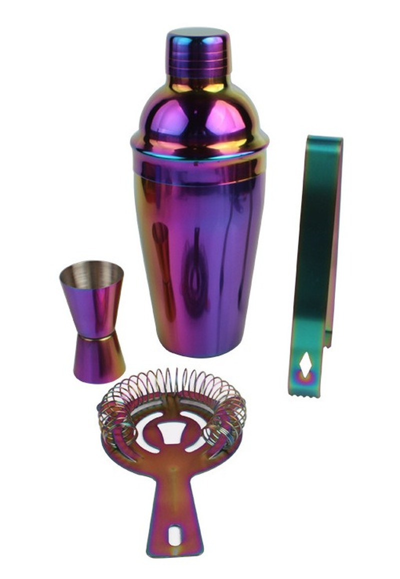 550ml stainless steel rainbow-colored cocktail ele... – Grandado