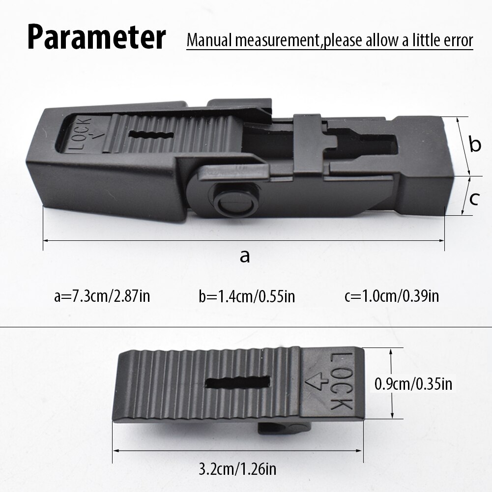 2X Ruitenwisser Arm Blade Clip Bevestiging Set Voo... – Grandado