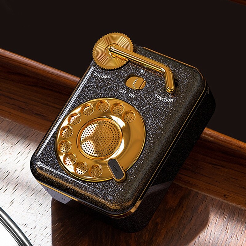 Top Mini Record Player Style Bluetooth Speaker Wireless Retro Trend ...