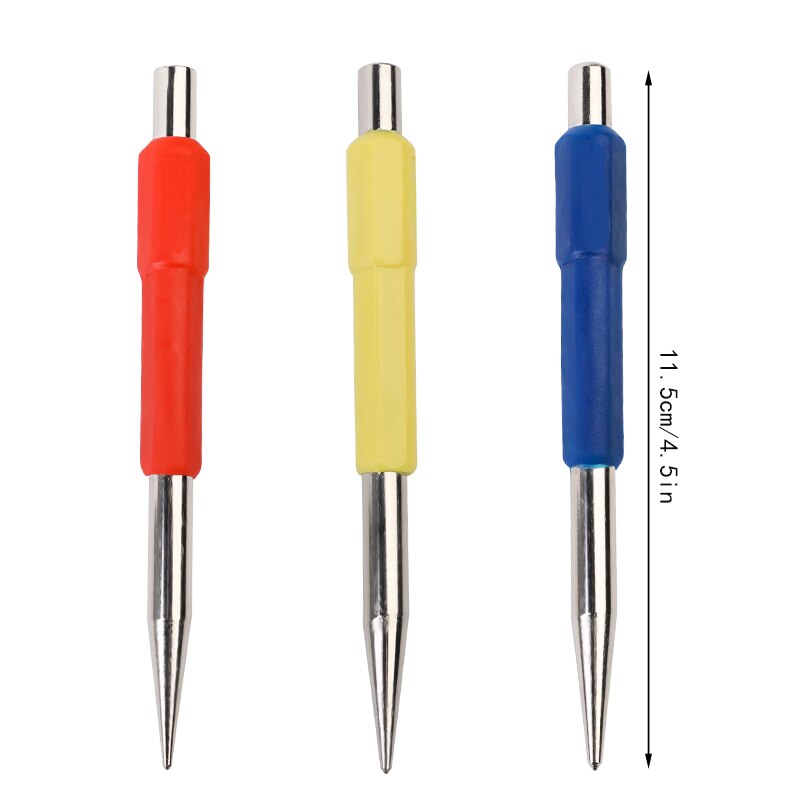 LMDZ 3 Colors Center Punch Tool Wood Indentation M... – Grandado