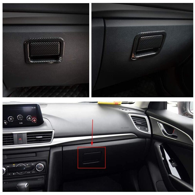 For Mazda 3 Axela M3 Accessories Carbon Fiber Copi... – Grandado