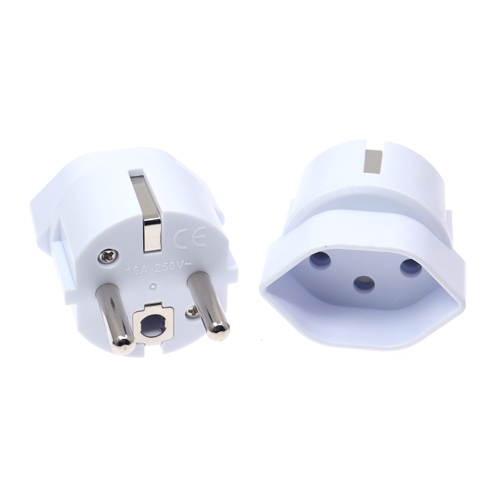 European France Travel Plug Adapter,Swiss to Europ... – Grandado