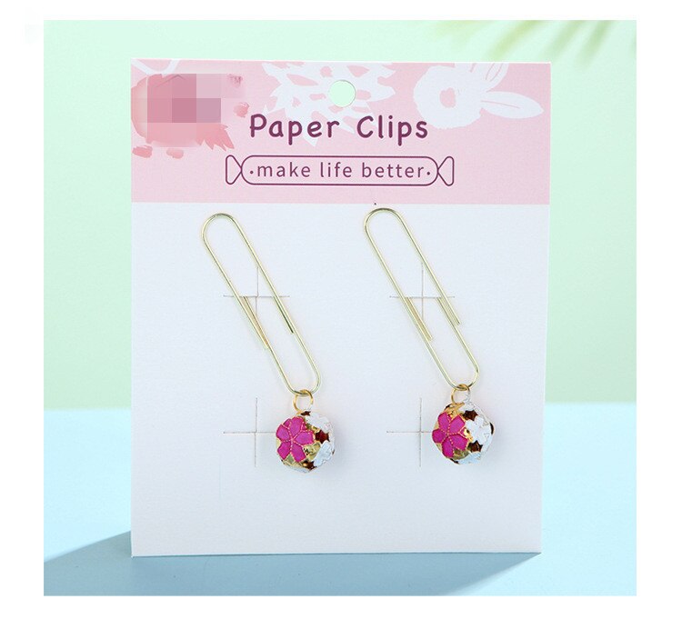 2Pc Bookmark Metalen Bell Paperclip Bericht Memo M... – Vicedeal
