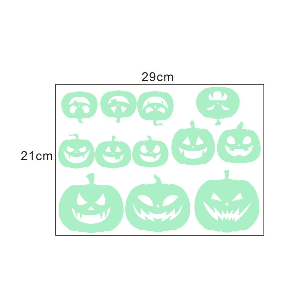 Creatieve Halloween Decoratie Gloeiende Stickers P... – Vicedeal