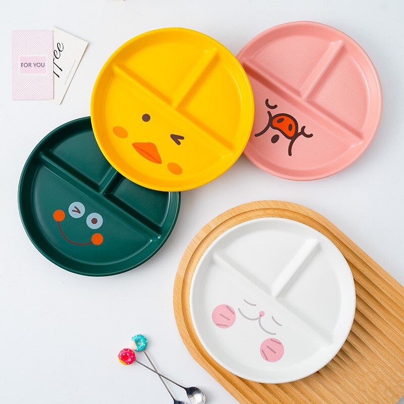 Slimming Meal Plate Ceramic Quantitative Fat Reduc... – Grandado
