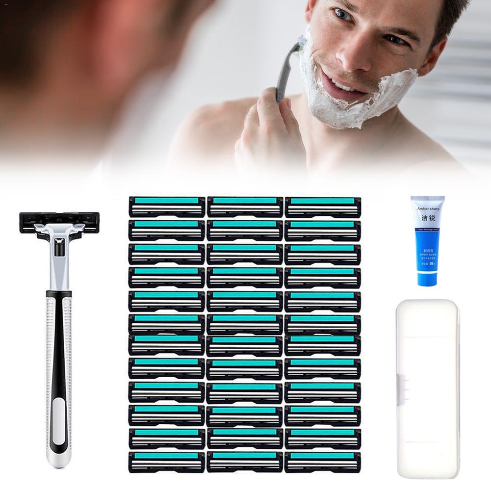 Manual Razor Safety Razor Double Layer Razor Body ... – Grandado