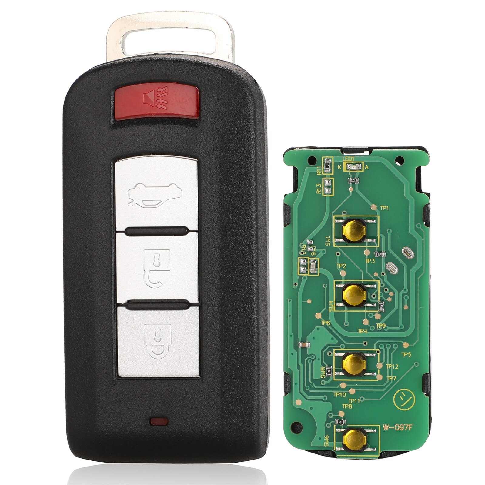 Jingyuqin Auto Remote Smart Key Pak Voor Mitsubish... – Vicedeal