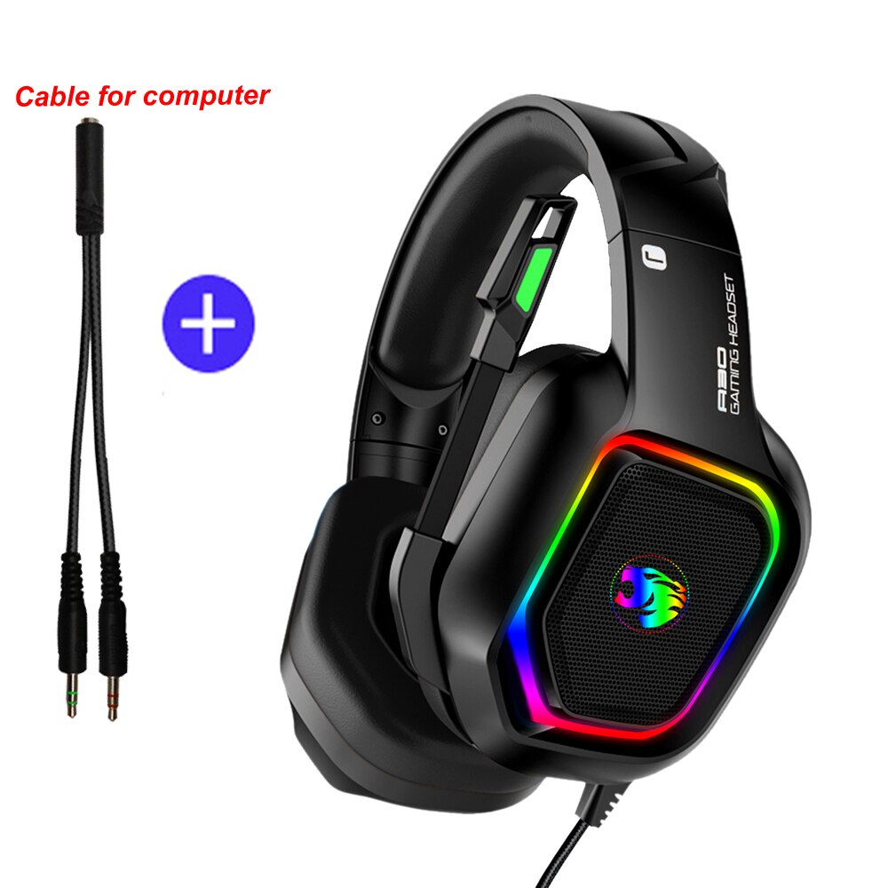 Joinrun PS4 Gaming Hoofdtelefoon 4D Stereo Rgb Mar... – Vicedeal