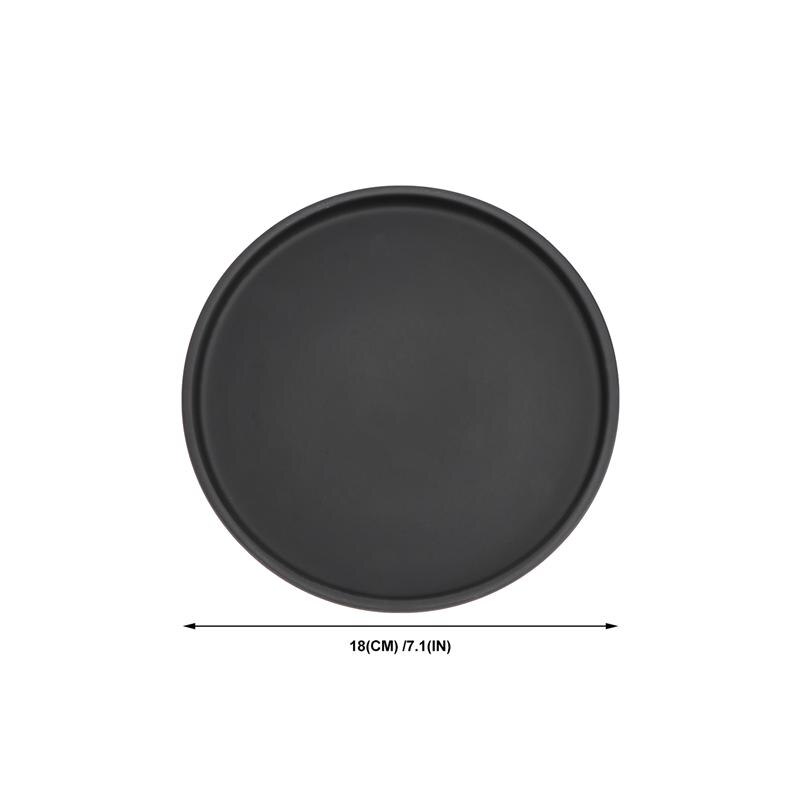 2pcs Base Plate Ceramic Flowerpot Plate Round Flow... – Vicedeal