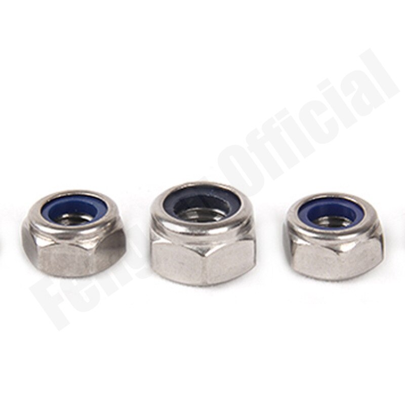 DIN985 [M2-M24] 304 Stainless Steel Nylon Self-loc... – Grandado
