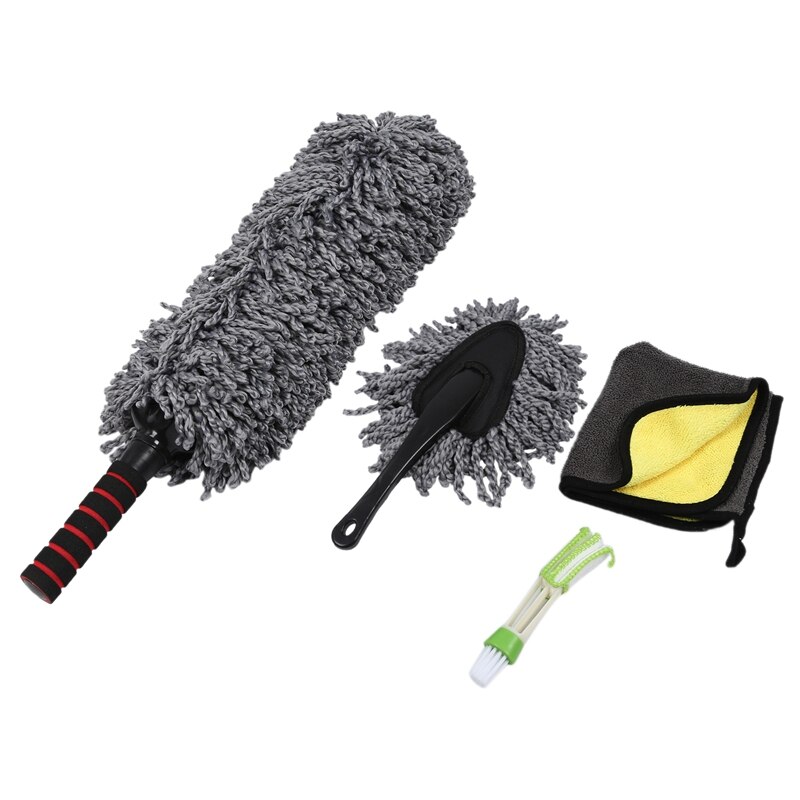 Auto Stofdoek Kit,Set Van 4, uitschuifbare Microfi... – Grandado