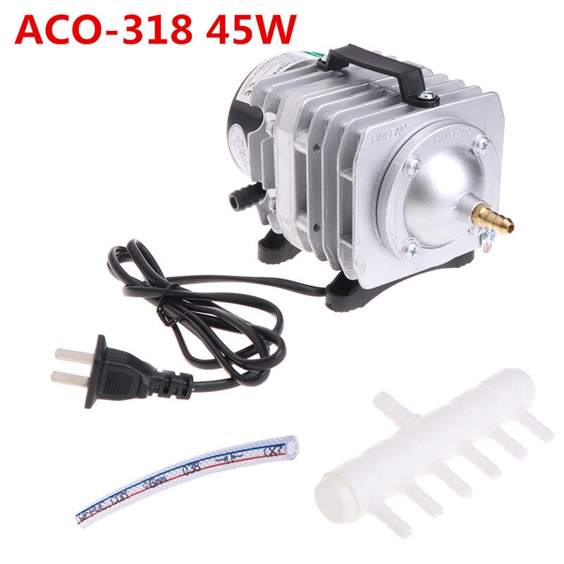 45W 220V ACO318 Hoge Aquarium Zuurstof Luchtpomp C... – Grandado