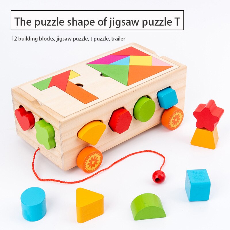 Early education children toys Towing of building b... – Grandado