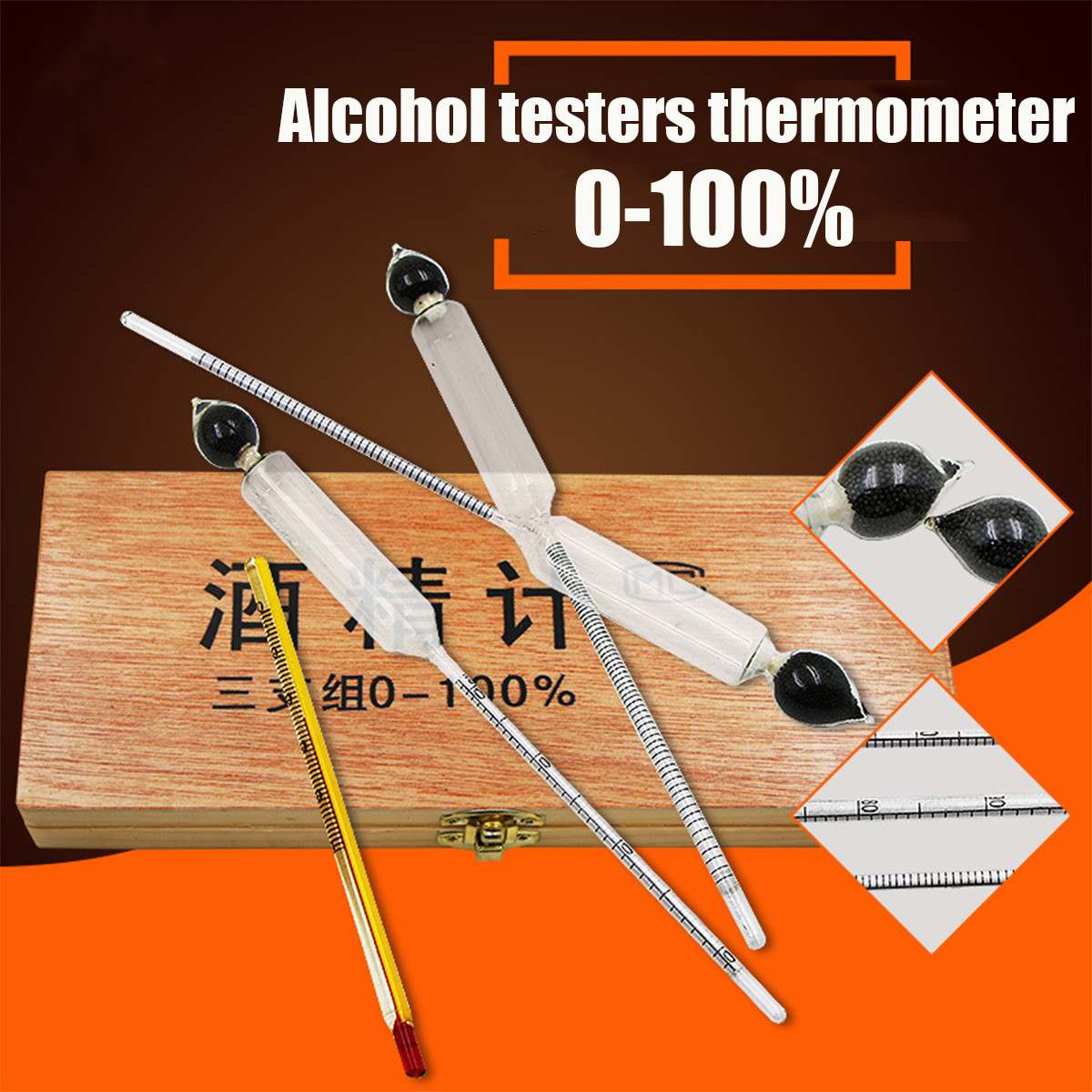 Alcohol Testers Thermometer Alcohol Meter Wijn Con... – Grandado