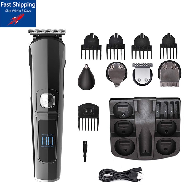 Genpai fk -8688 elektrisk hårklipper genopladelig ... – Grandado