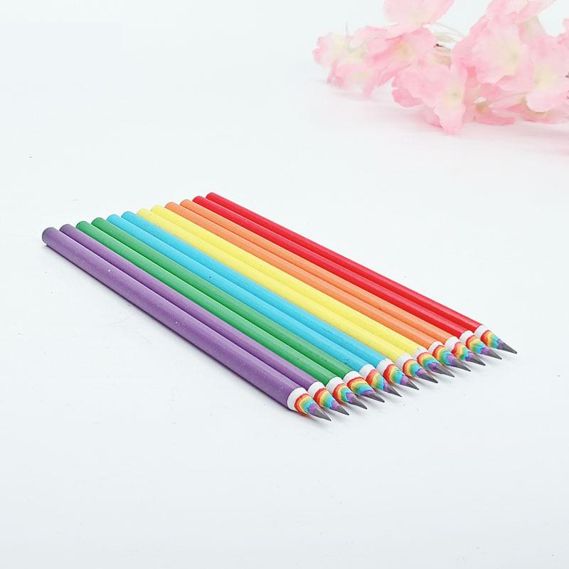 2b rainbow Color Pencil Stationery Items Drawing S... – Vicedeal