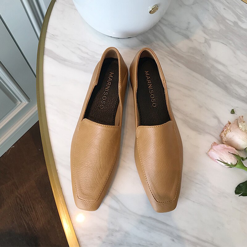Woman Flat Loafer Moccasin Slip On Close Shoes Fla... – Vicedeal