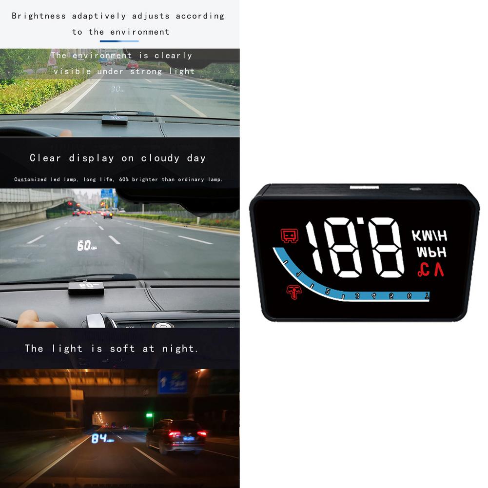 Head-up Display Over-speed Alarm Monitor for Vehic... – Vicedeal