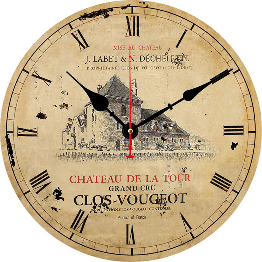 Home Decor Wall Art Non Tickiing Retro French Coun... – Grandado