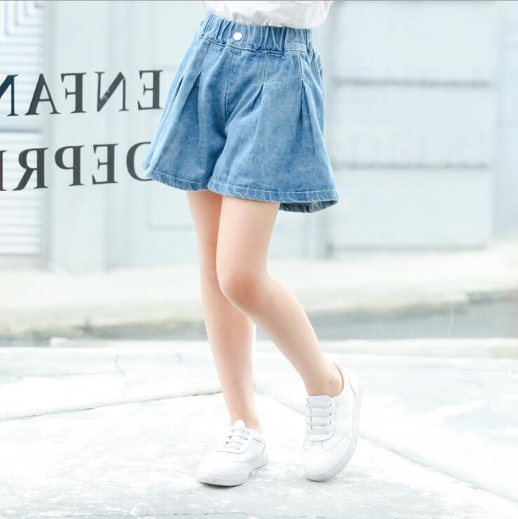 Girls Summer Shorts Children's Blue Causale Denim ... – Vicedeal