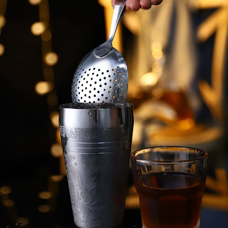 Special Ice Filter for Mixing Cup Round Porous Filter Ice Scoop ...