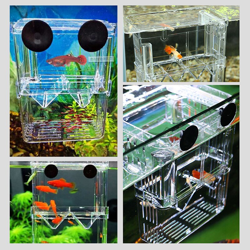 Multifunktionale Fisch tank doppel-schicht transpa... – Vicedeal