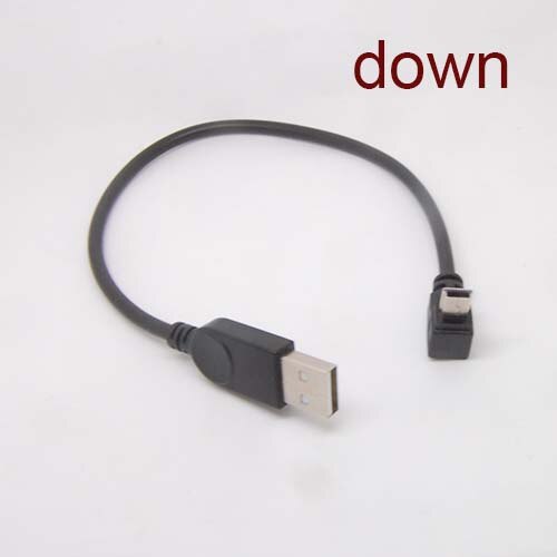 90 Degree down angle USB Type A Female to Mini B 5... – Vicedeal