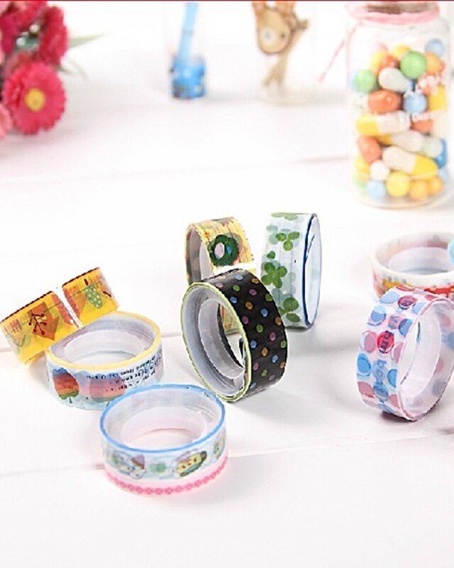 Bulk Meter Paper Sticky Adhesive Sticker Decorativ... – Vicedeal