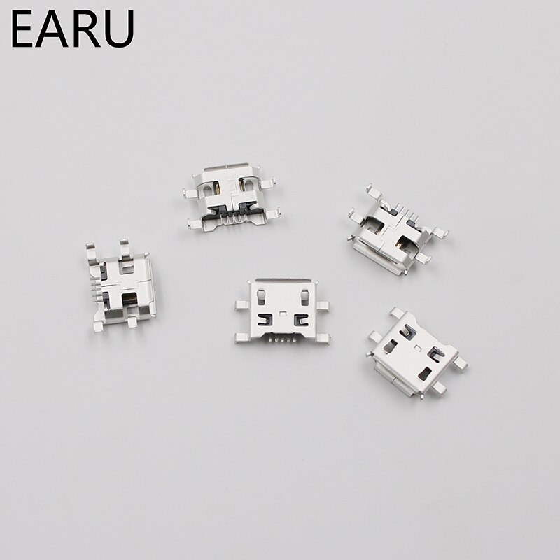 10pcs Micro USB 5pin B type 0.8mm Female Connector... – Grandado