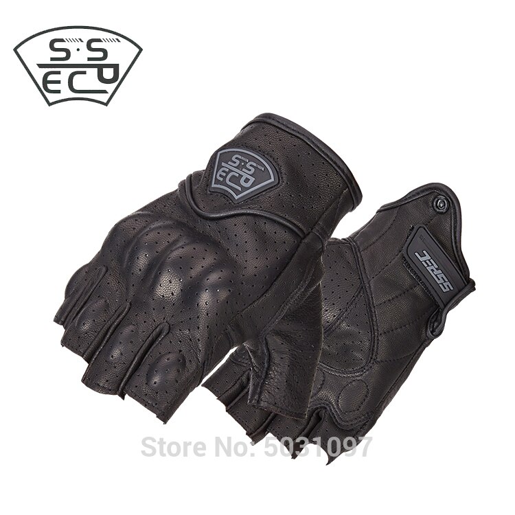 SSPEC motorcycle riding protection gloves half fin... – Vicedeal